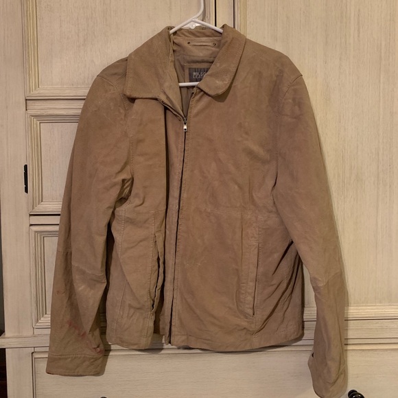 Wilsons Leather | Jackets & Coats | Mens Tan Suede Jacket | Poshmark